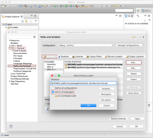 Building and debugging Atmel AVR (Arduino-based) project using Eclipse ...
